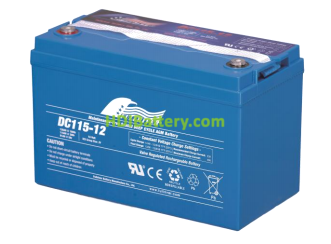 Batería para barco 12V 115Ah Fullriver DC115-12A