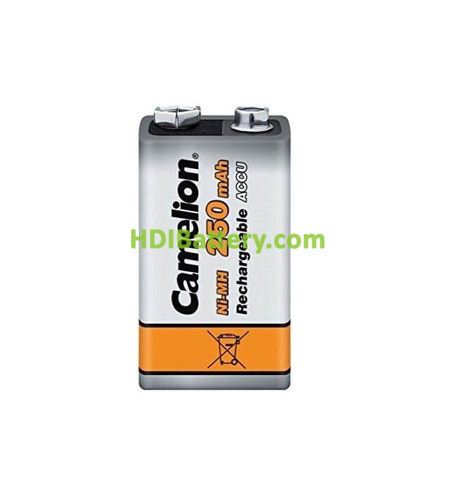 Pila CAMELION 9 Voltios 250mAh